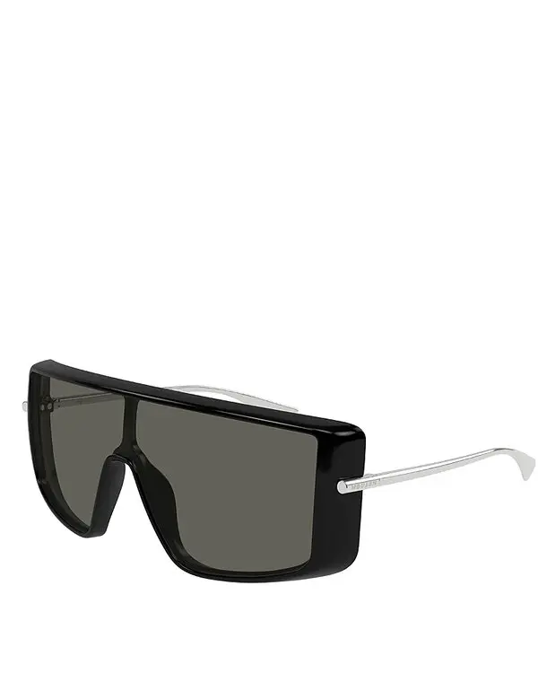 Alexander McQueen Square Shield Sunglasses - Black