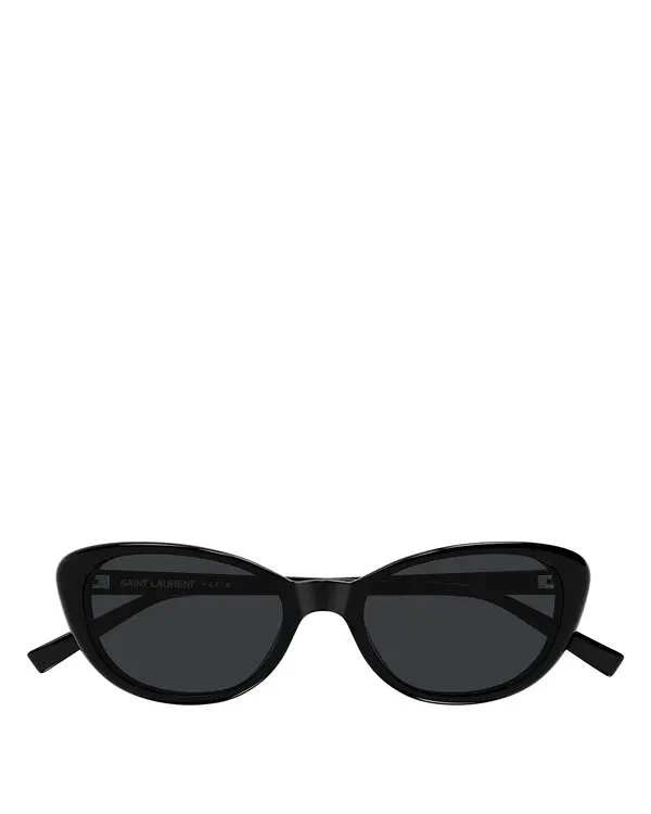 Saint Laurent Cat Eye Sunglasses, 52mm - Black