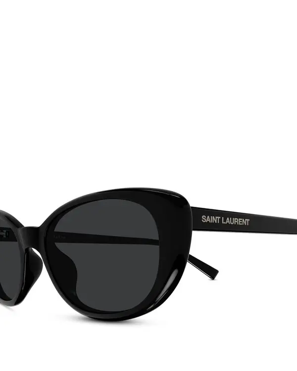 Saint Laurent Cat Eye Sunglasses, 52mm - Black