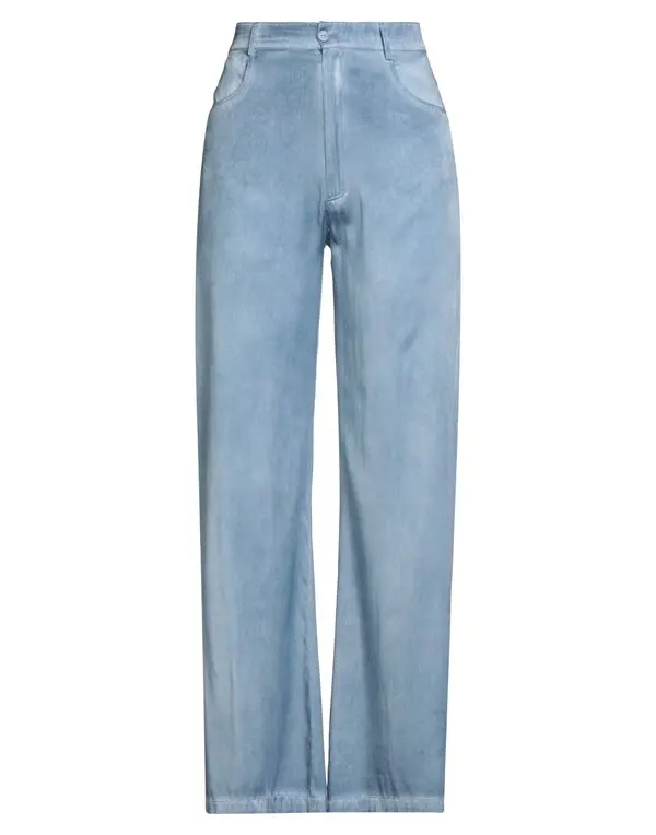KANGRA Pajama Pants In Pastel Silk And Elastane