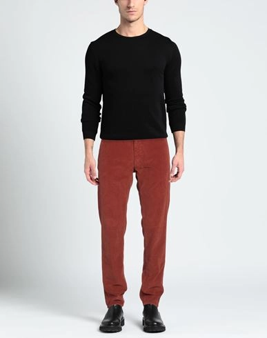 Incotex Cotton Elastane Corduroy Pants - Rust
