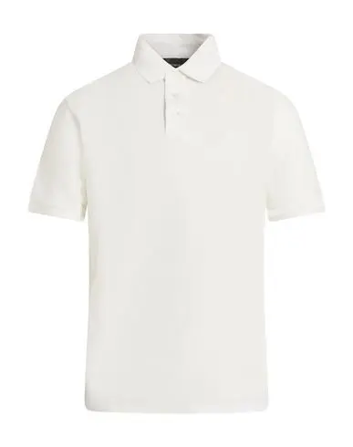 Emporio Armani Polo Shirt Ivory Size Cotton - White