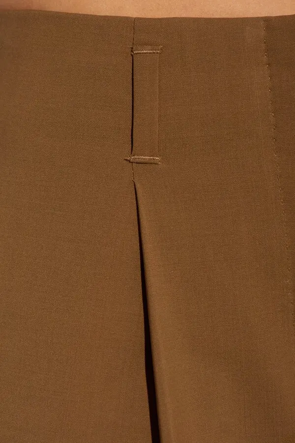 Lacoste Wide-leg Crease Trousers