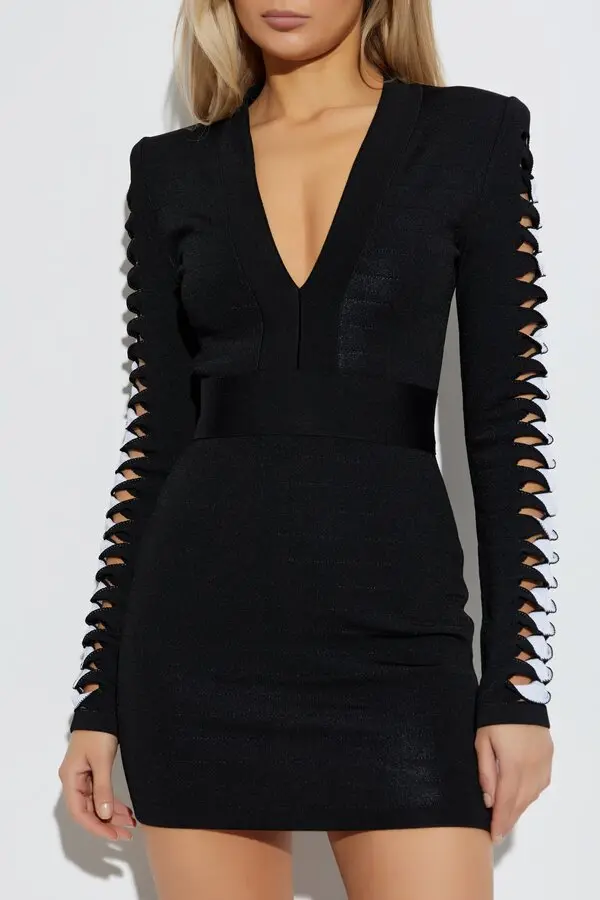 Balmain Fitted Short Dress
