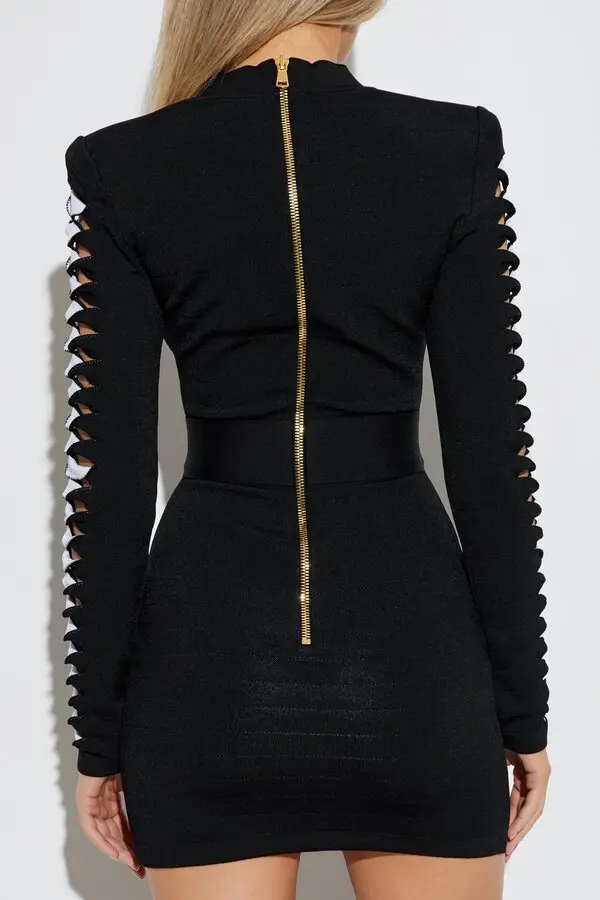 Balmain Fitted Short Dress