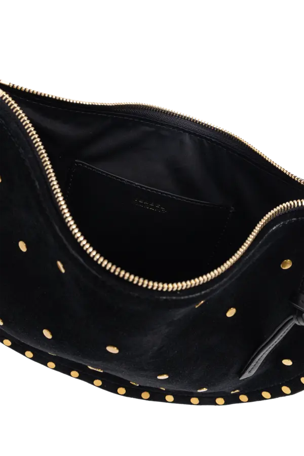 Isabel Marant Étoile Oskan Soft Zip Shoulder Bag - Black