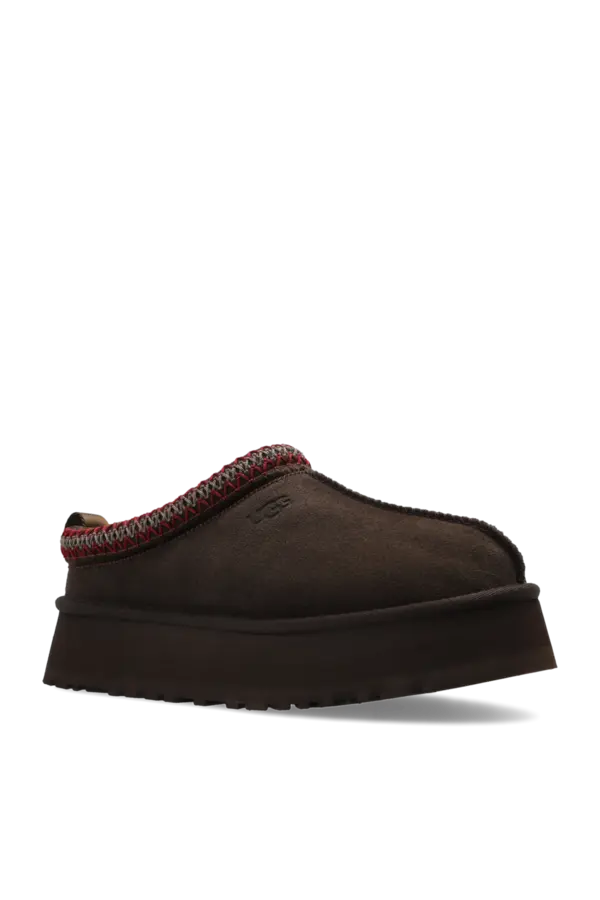 UGG Suede Platform Mules - Brown