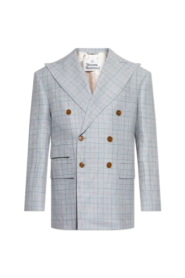 VIVIENNE WESTWOOD Blazer With Check Pattern