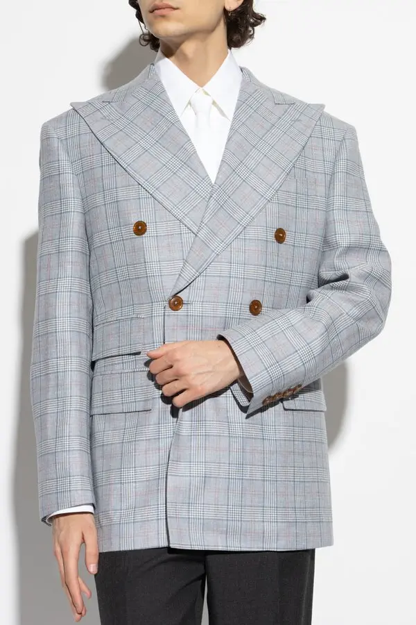VIVIENNE WESTWOOD Blazer With Check Pattern