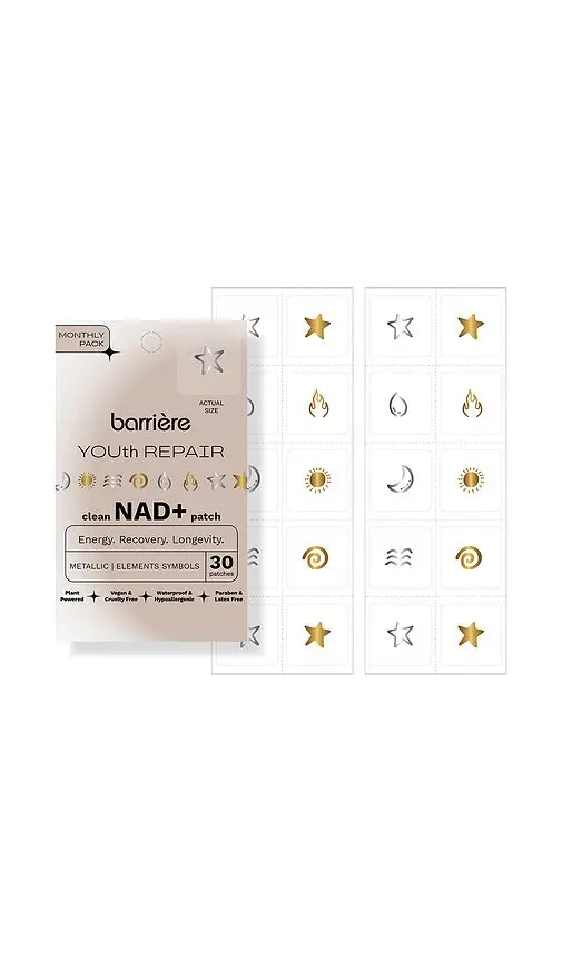 BARRIERE Youth Repair Nad+ Patch 30 Pack
