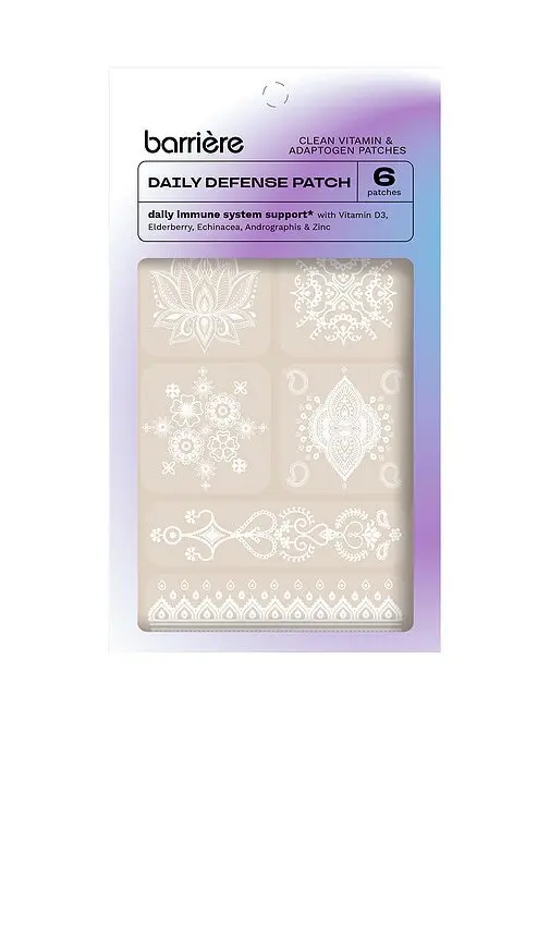 BARRIERE Daily Defense Patch 6 Pack - Mosaic Motifs
