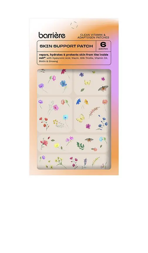 BARRIERE Skin Support Patch 6 Pack - Wildflowers