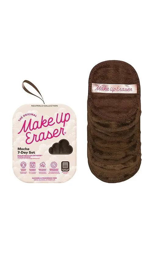MAKEUP ERASER 7-day Set - Mocha