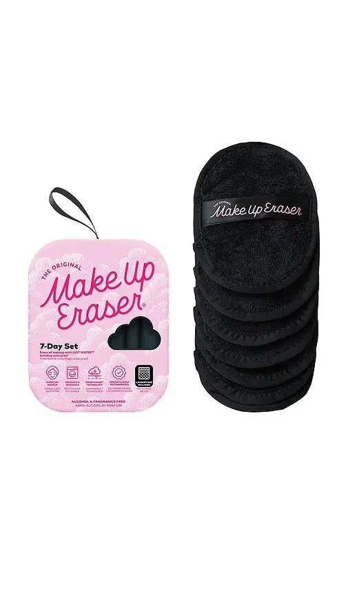 MAKEUP ERASER 7-day Set - Black