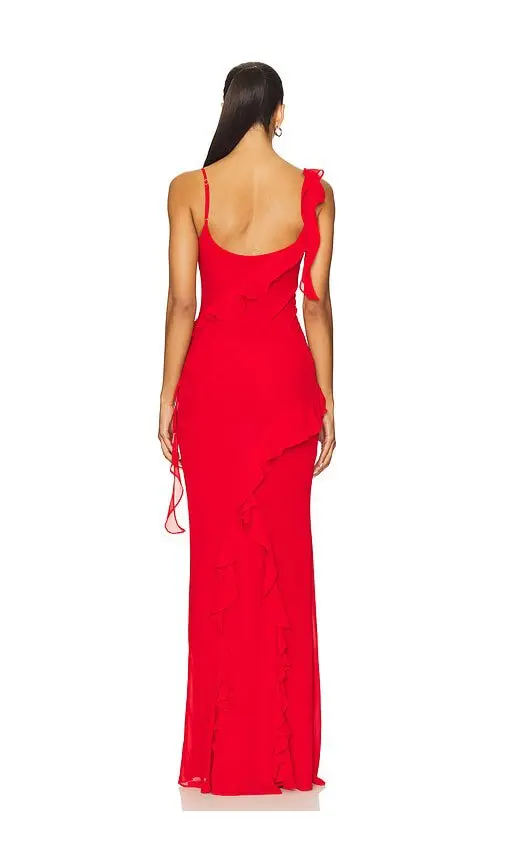 Majorelle Teagan Gown - Red
