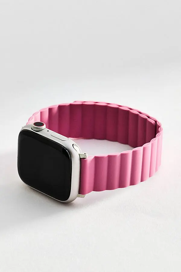 POSH TECH Magnetic Apple Watch Band - Medium Pink
