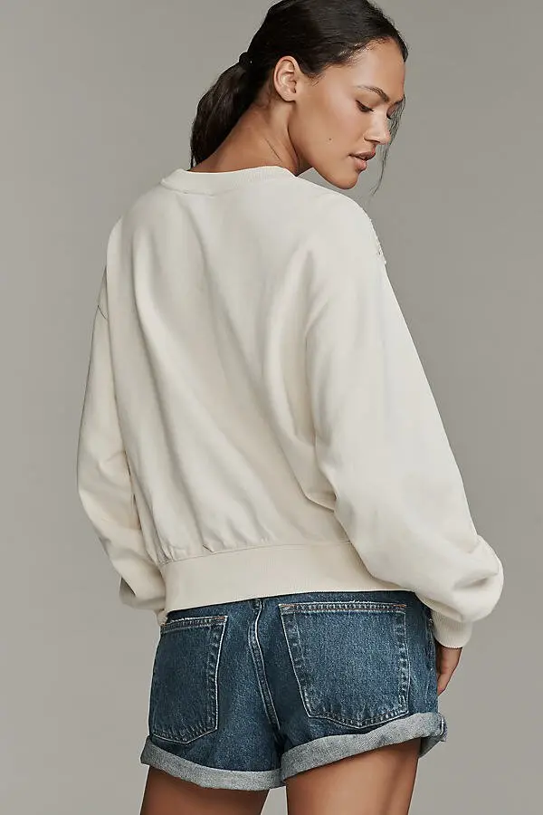 Paige Nimona Lace-panel Sweatshirt
