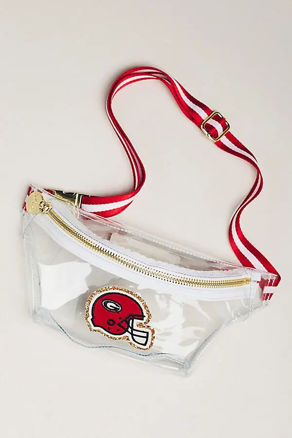 Stoney Clover Lane Vinyl Belt Bag - University Of Georgia