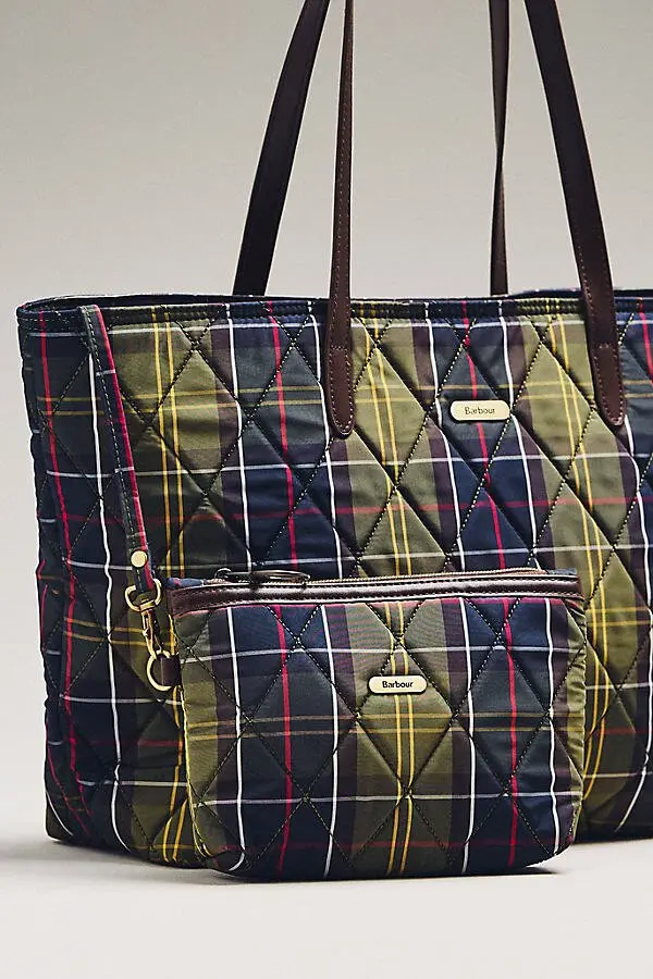 Barbour Birch Tartan Tote Bag