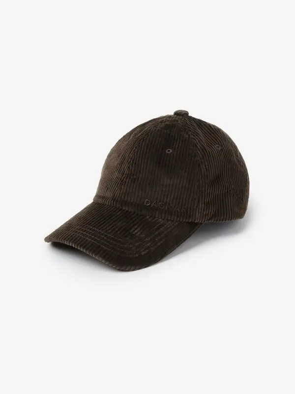 HOUSE OF DAGMAR Corduroy Baseball Cap - Cacao Brown