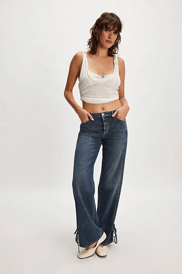 Closed Gillan Strap Flare Jeans