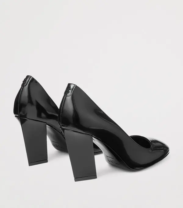 JIMMY CHOO Farren 85 Leather Pumps