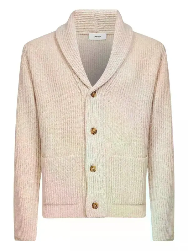 LARDINI Shawl-collar Cardigan