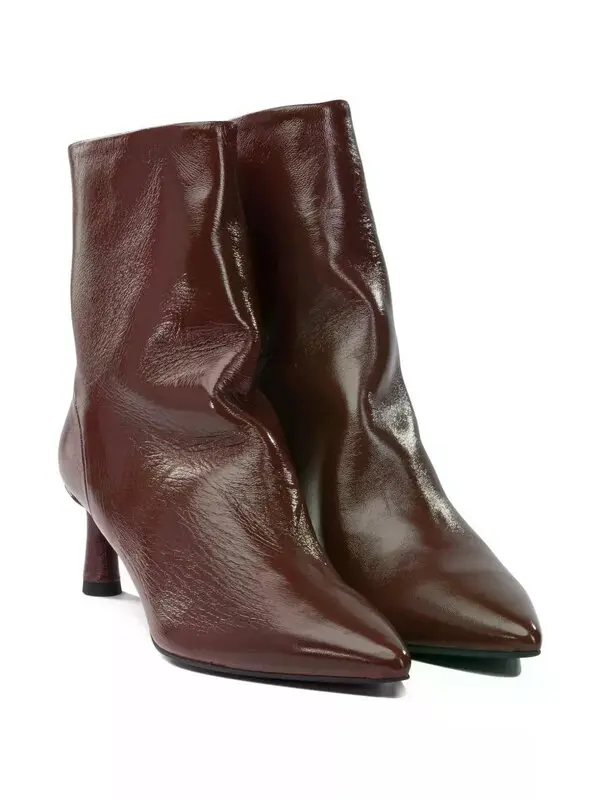 HALMANERA Pointed-toe Ankle Boots