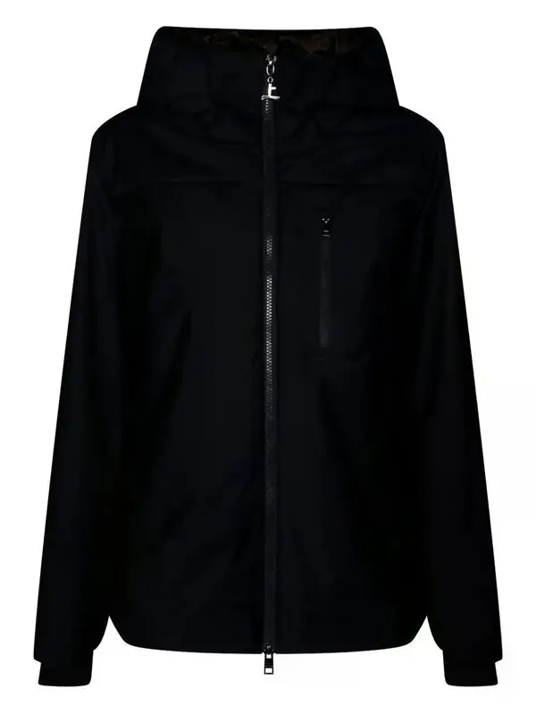 ON THE BUND Zip-up Hooded Jacket