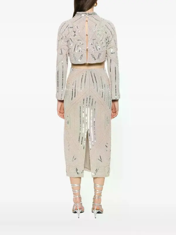 FORTE_FORTE Sequin-embellished Top