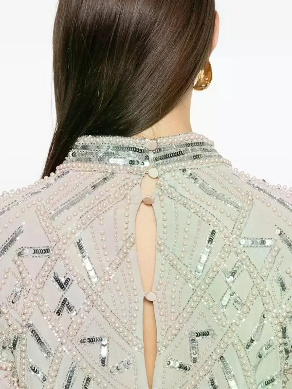 FORTE_FORTE Sequin-embellished Top