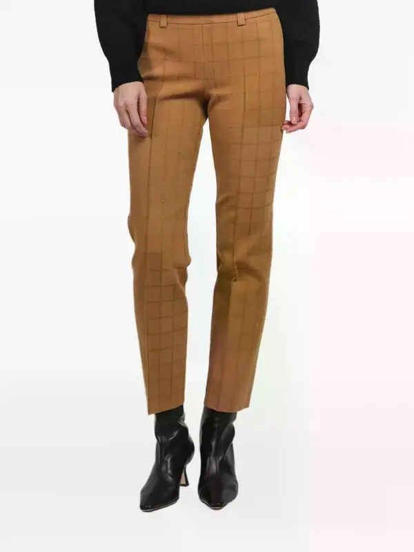 HIGH SPORT Checked Trousers