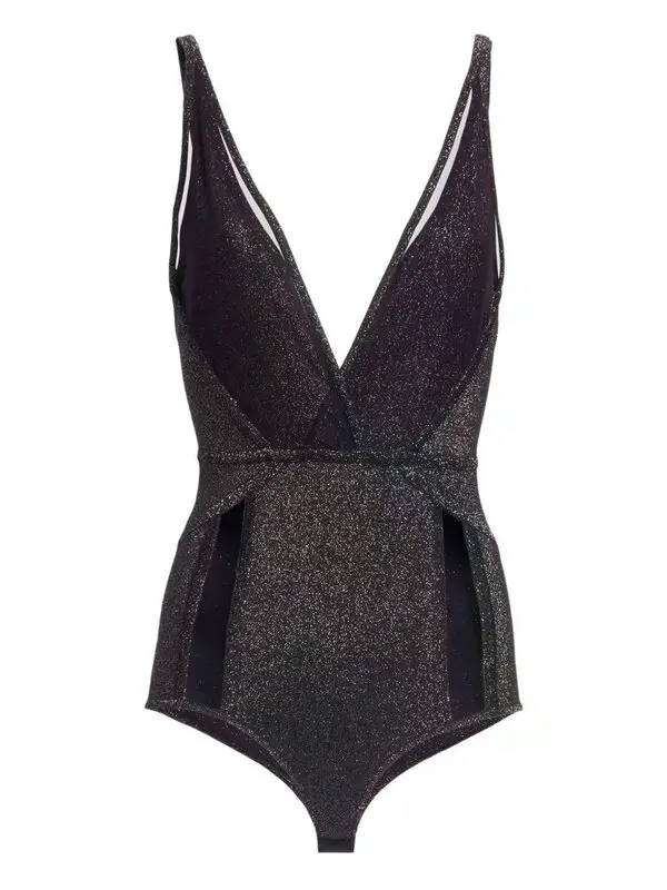 Elie Saab Metallic Knitted Body