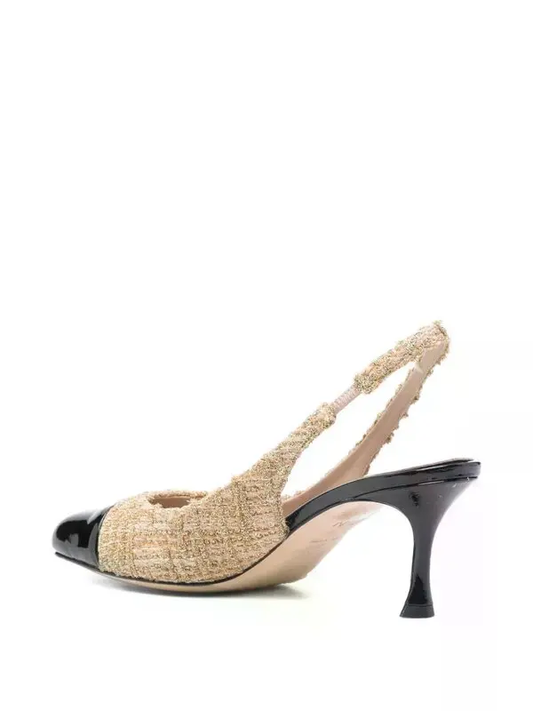 N°21 Panelled Slingback Pumps
