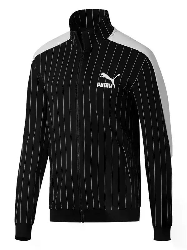 PUMA Archive Pinstripe T7 Track Jacket - Black