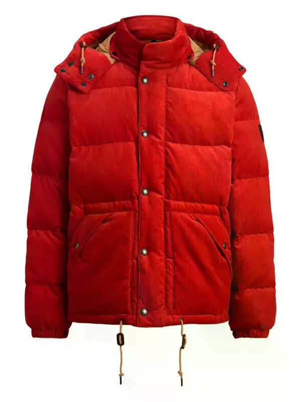Polo Ralph Lauren Corduroy Padded Jacket - Red