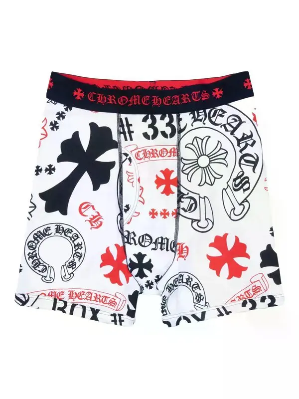 Chrome Hearts Classic Cotton Boxers - White