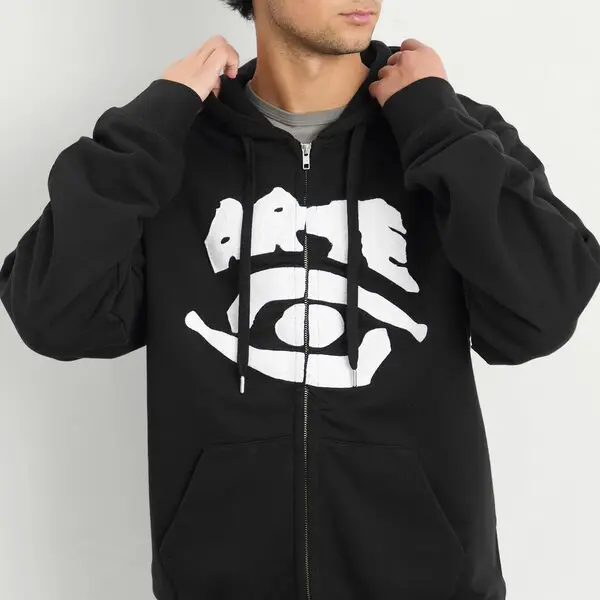 ARTE Eyes Front Zip Hoodie
