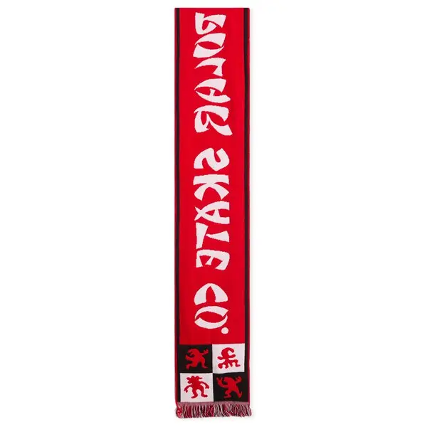 POLAR SKATE CO. Checkers Football Scarf