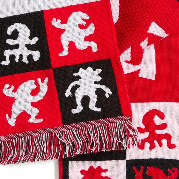 POLAR SKATE CO. Checkers Football Scarf