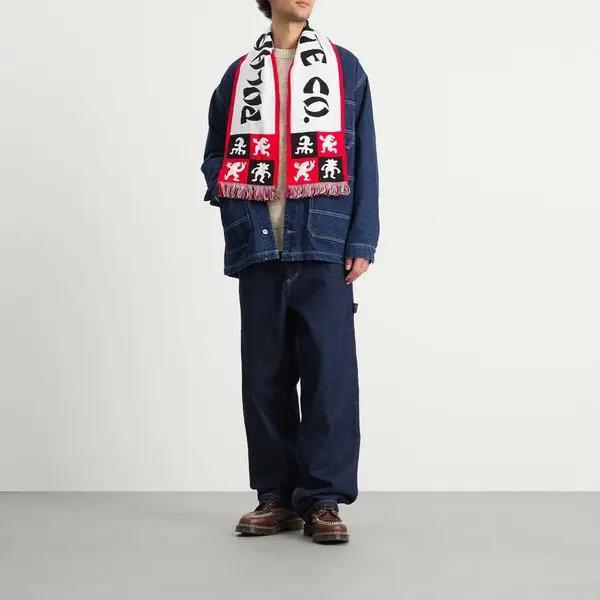 POLAR SKATE CO. Checkers Football Scarf