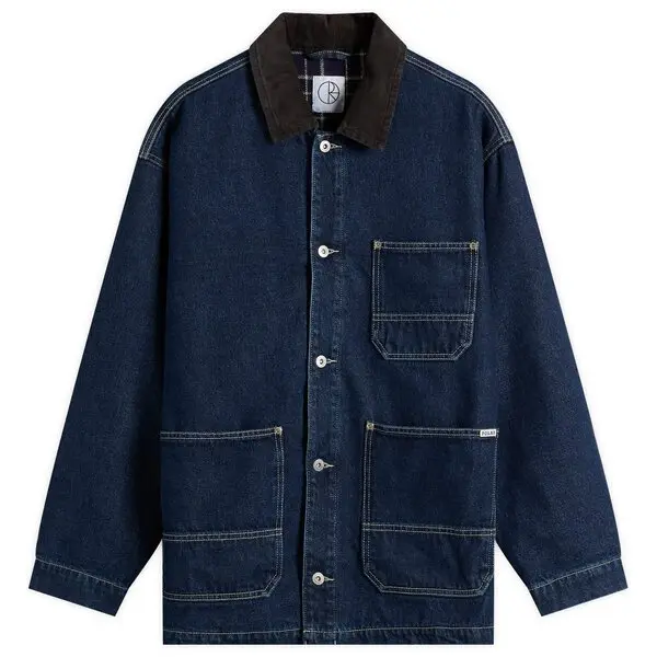 POLAR SKATE CO. Flannel Lined Ezra Jacket - Indigo