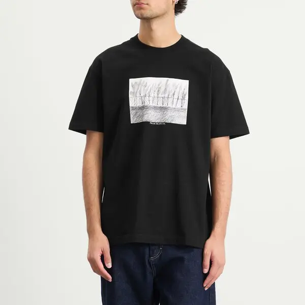 POLAR SKATE CO. Fence T-shirt - Black