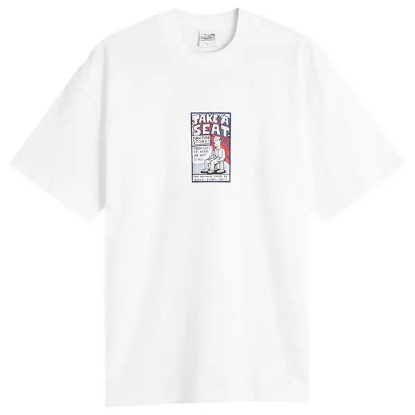 POLAR SKATE CO. Take A Seat T-shirt - White