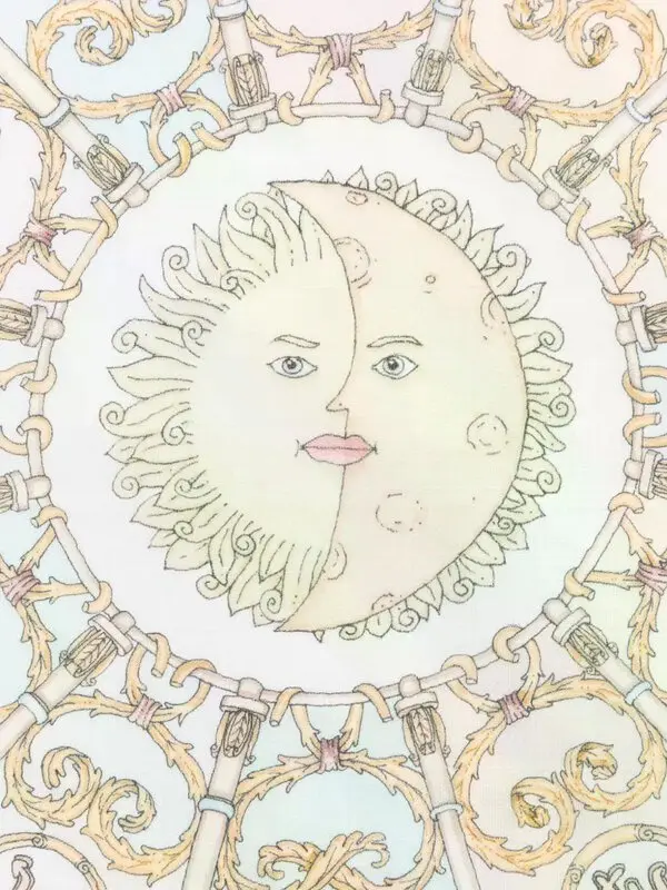 ATELIER CHOUX Zodiac Printed Blanket