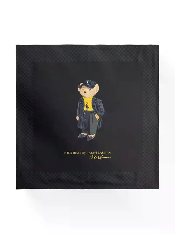 Polo Ralph Lauren Silk Scarf - Black