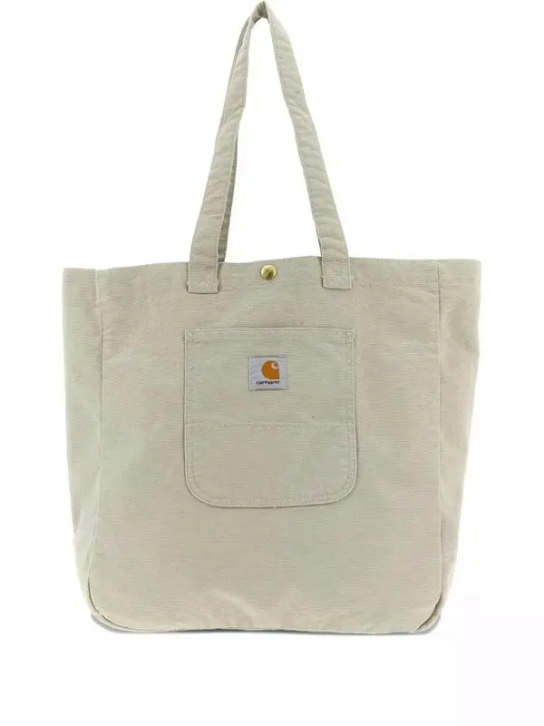 Carhartt Work In Progress Logo Patch Bayfield Shopping Bag - Neutrals