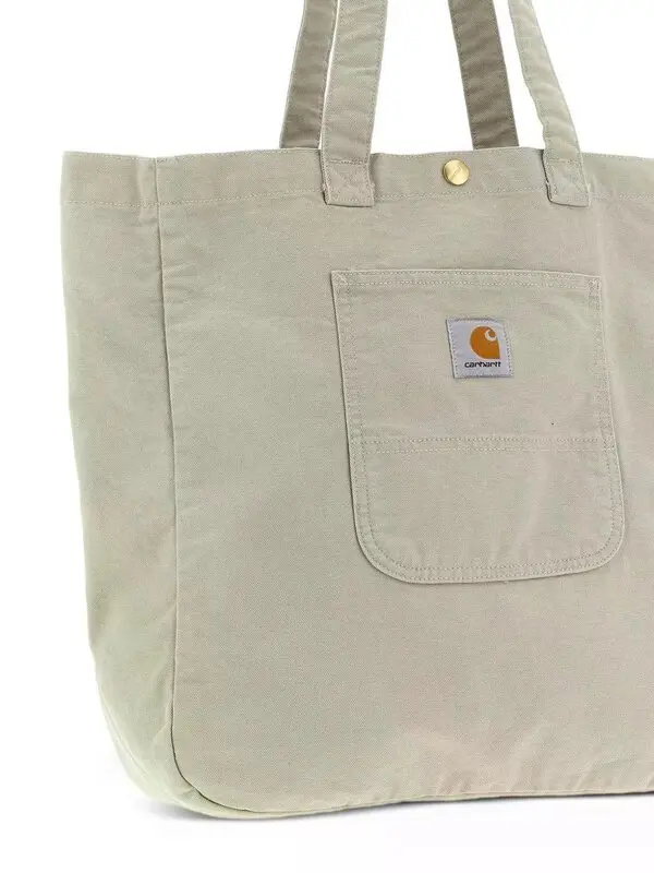 Carhartt Work In Progress Logo Patch Bayfield Shopping Bag - Neutrals