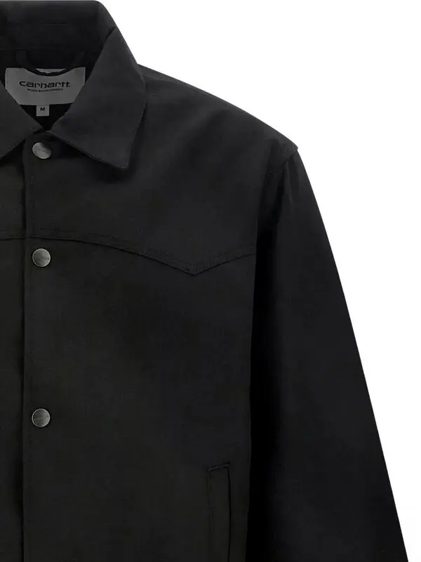 Carhartt Work In Progress Logo Patch Ribbed Ray Jacket