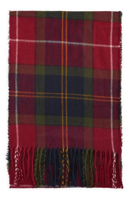 Barbour Swinton Tartan Scarf & Beanie Set